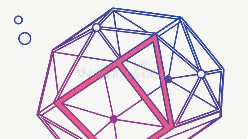 Geometric Polyhedron Shape, Abstract and Modern Vector Design ...