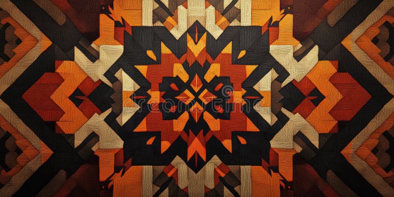Geometric Quilt Design stock image. Image of handmade - 379452067