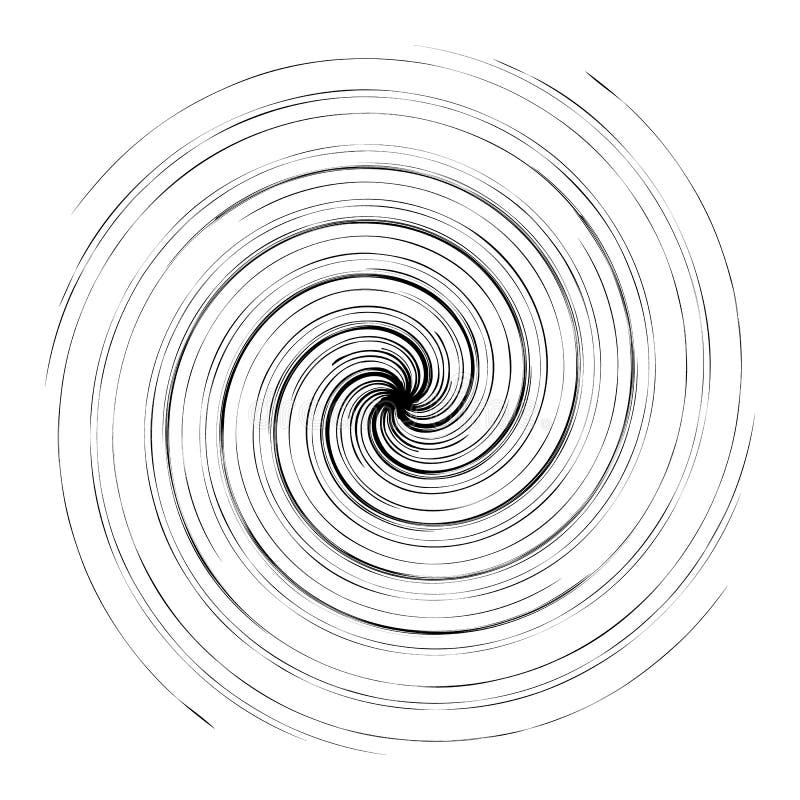 Geometric Radial Element. Abstract Concentric, Radial Geometric Stock ...