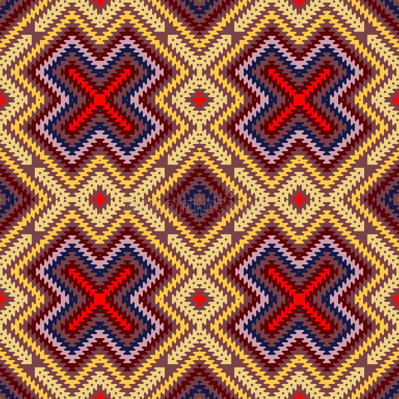 Geometric Rainbow Seamless Pattern. Simple Regular Color Spectrum ...