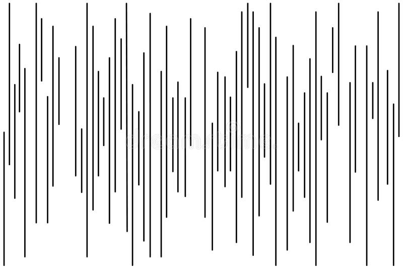 Geometric of Random of Vertical Lines Pattern. Set 11 Stock ...