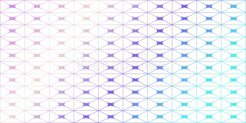 Geometric Rectangle with Iridescent Mesh Triangles in Pastel Gradient ...