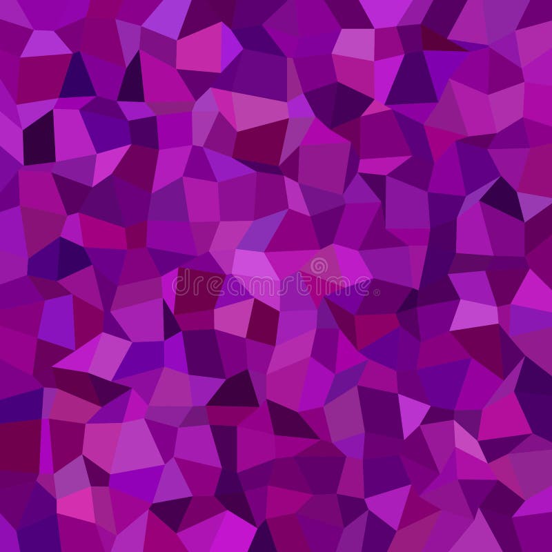 Purple Rectangle Mosaic Border Background Stock Vector - Illustration ...