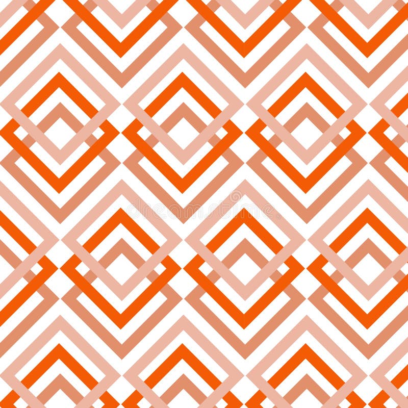 Geometric Rectangle Shape Seamless Pattern Stock Vector - Illustration ...