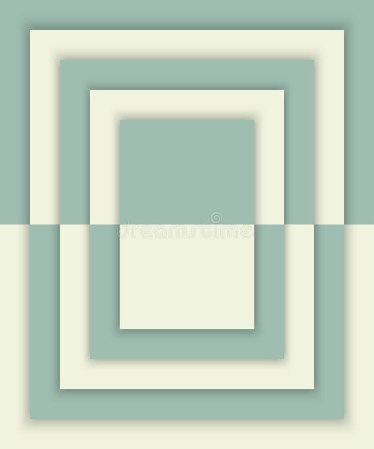 Geometric Rectangles Background with Drop Shadows Stock Vector ...