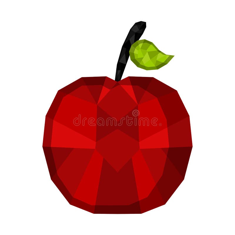 Geometric Apple Stock Illustrations – 2,892 Geometric Apple Stock ...