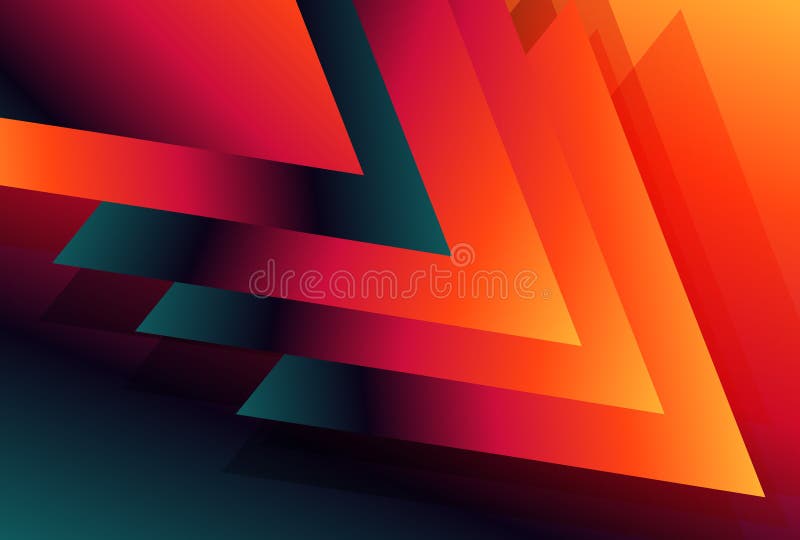 Geometric Red Orange and Blue Gradient Background Beautiful Elegant ...