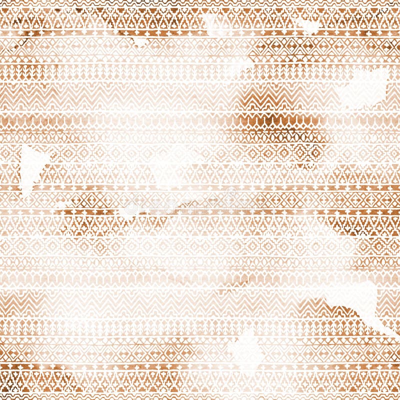 Geometric Repeat Pattern with Distressed Texture and Color Stock ...