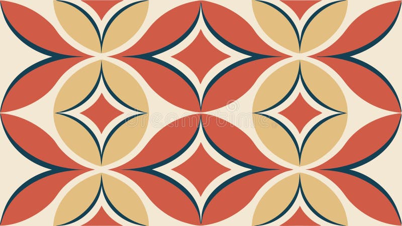 Geometric Rhombus Pattern Vector, Decorative and Textile Design Art ...