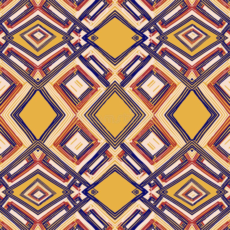 Geometric Romb Print in Vector Stock Vector - Illustration of graphic ...