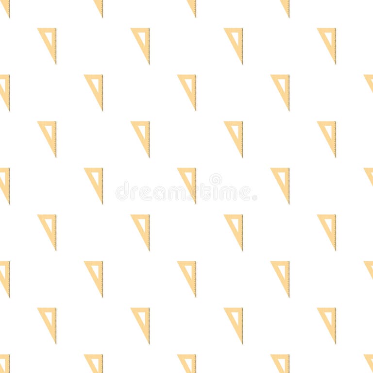 Geometric Ruler Pattern Seamless Stock Illustration - Illustration of ...