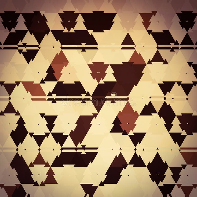 Geometric Seamless Background. Triangle Pattern. Repeated. Gradient ...