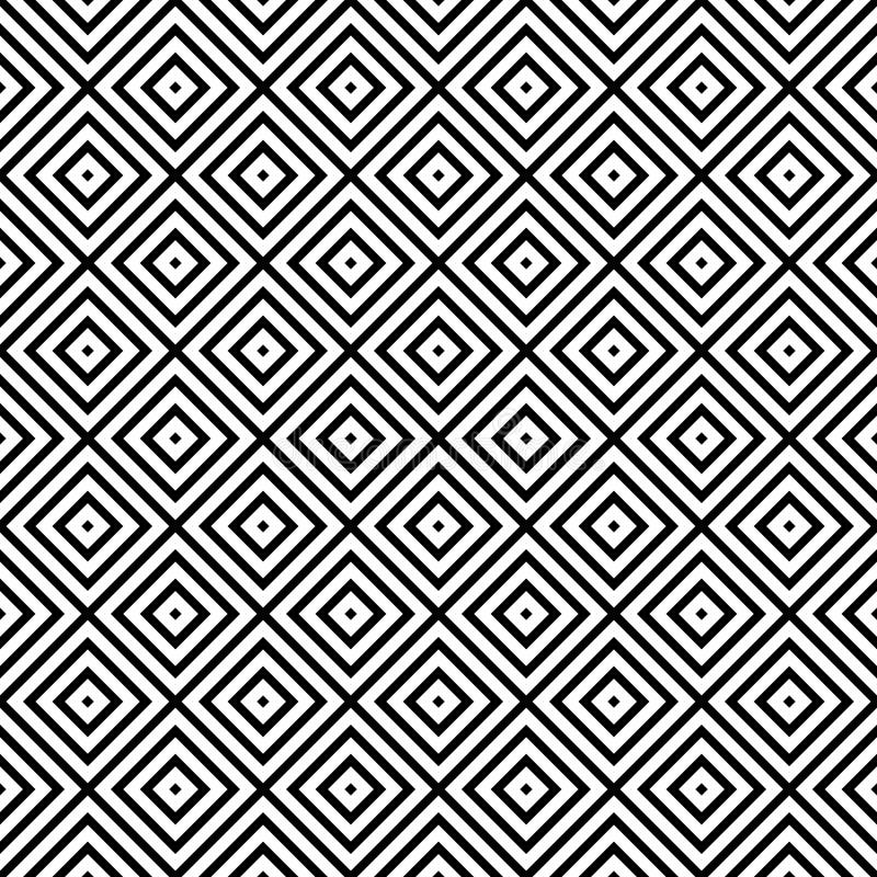 Geometric Seamless Lines Pattern Stock Illustration - Illustration of ...