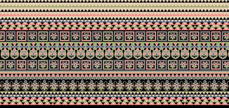 Geometric Seamless Ornament For Ceramics Wallpaper Textile Web