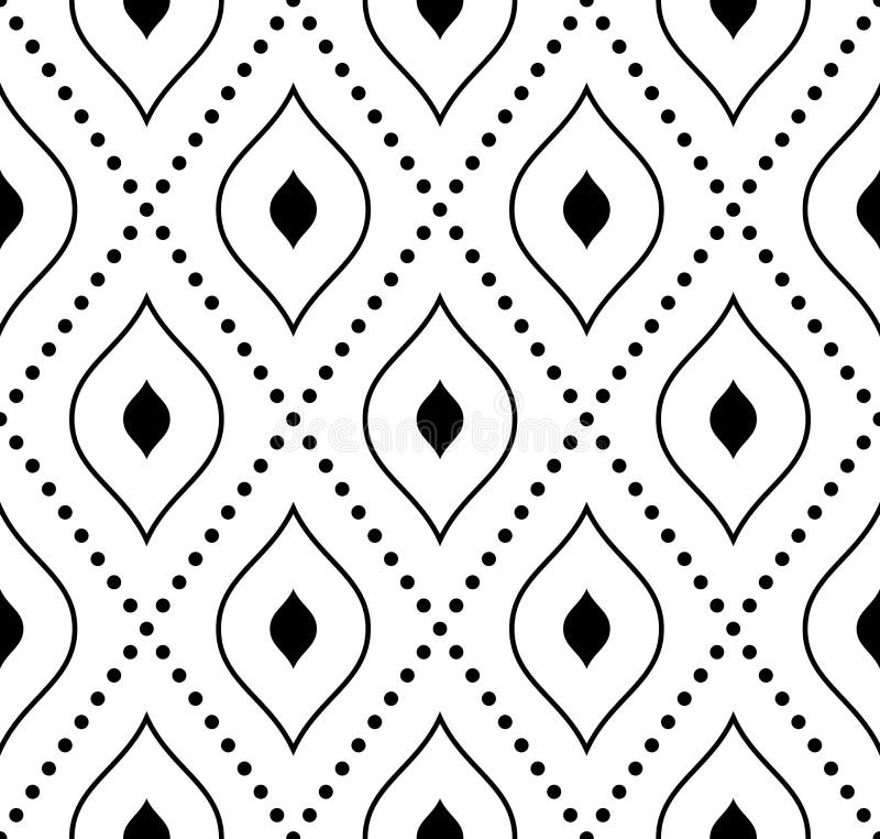 Geometric Seamless Pattern Abstract Background Stock Vector