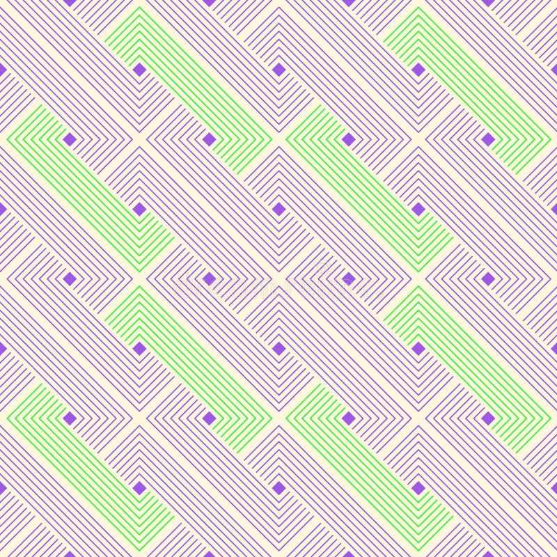 Geometric Seamless Pattern Background with Weave Style. Stock Vector ...