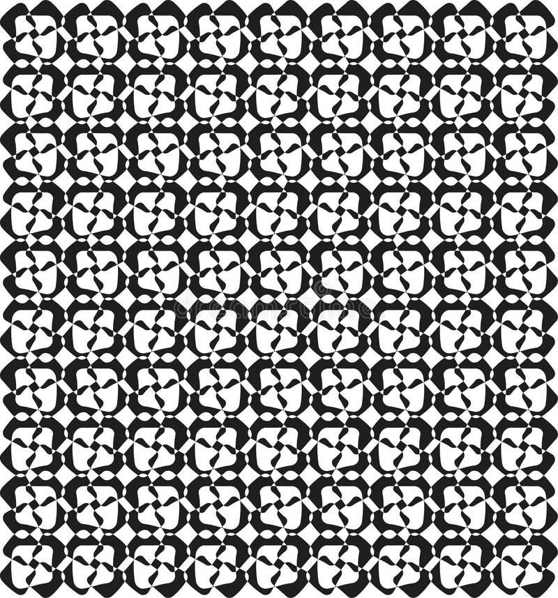 Geometric Seamless Pattern . Black and White Pattern for Web Page ...