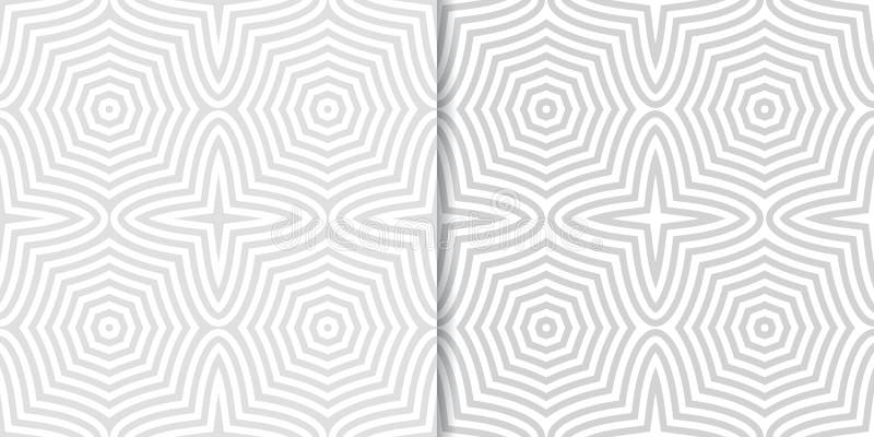 Geometric Seamless Pattern Colored Background Stock Vector