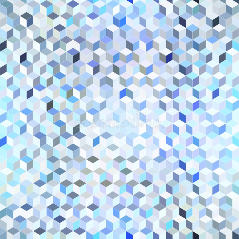 Geometric Seamless Pattern of a Cubes in Low Poly Style. Stock Vector ...