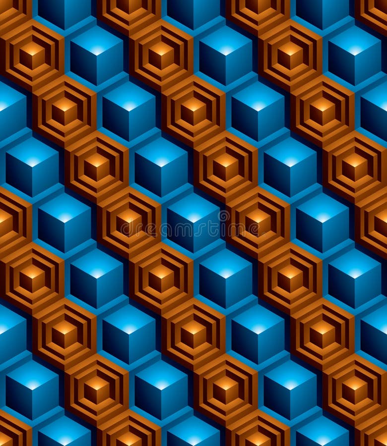 Geometric Seamless Pattern, Endless Colorful Vector Regular Back Stock ...