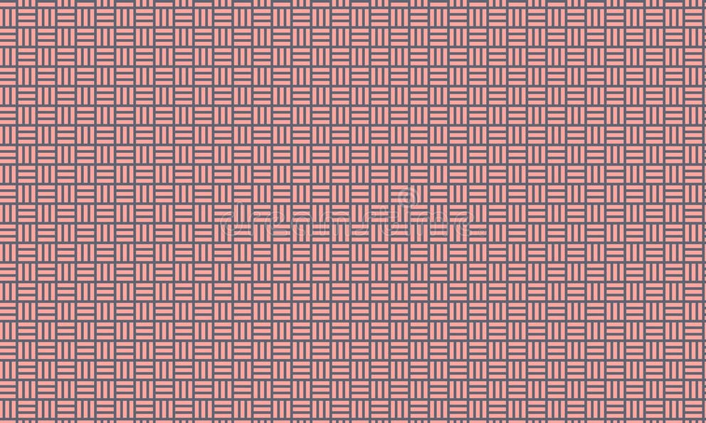 Modern Seamless Cubes Grid Pattern Background Stock Illustration ...