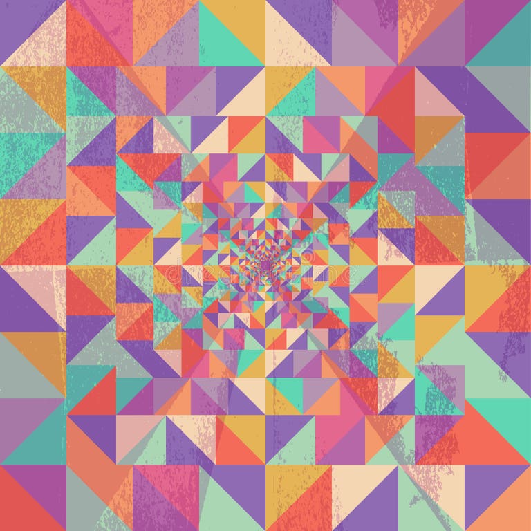 Colorful Triangle Texture Seamless Pattern Stock Illustrations – 71,657 ...