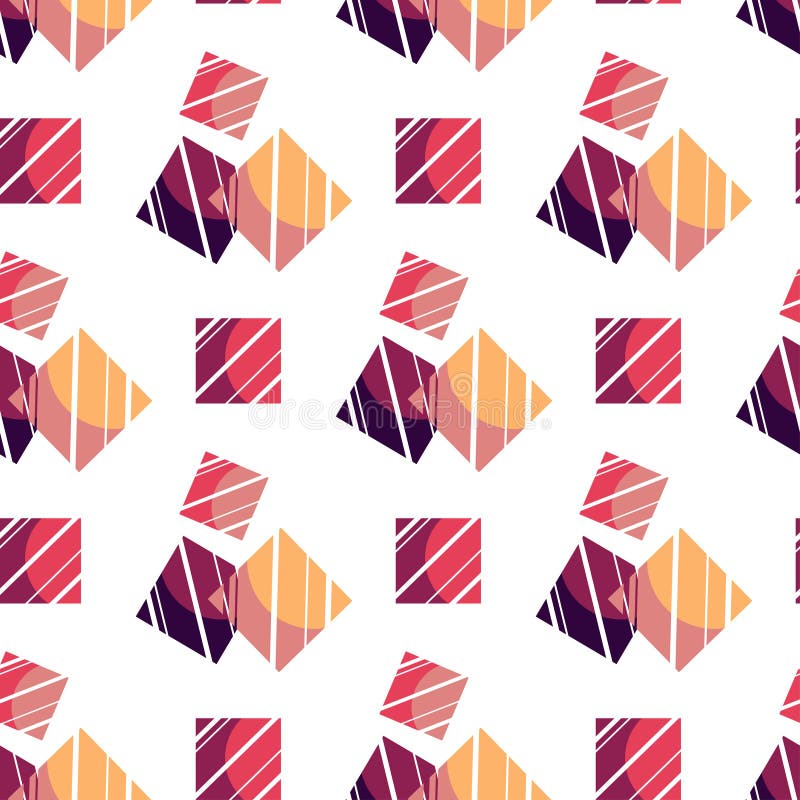 Geometric Seamless Pattern. Modern Stylish Texture.Vector Illustration ...