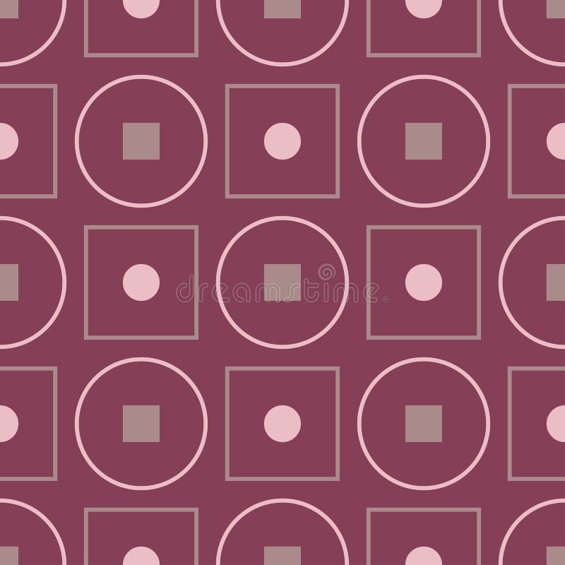 Geometric Seamless Pattern. Purple Red Background Stock Vector ...