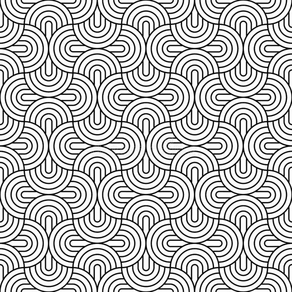 Geometric Seamless Pattern. Repeating Abstract Background. Geometry ...