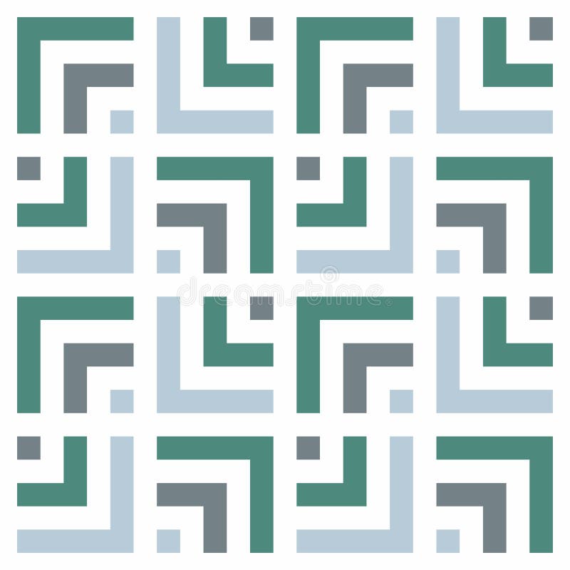 Geometric Seamless Pattern. Simple Regular Background. Calm Tones ...