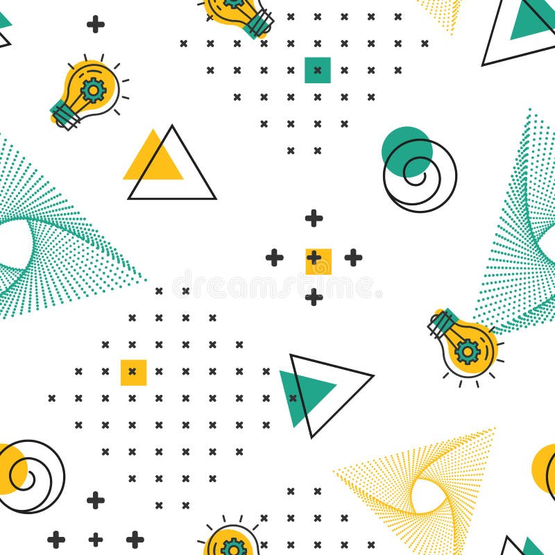Geometric Seamless Pattern, School Patterns Motives of Geometry and ...