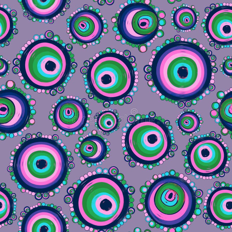 Geometric Seamless Pattern,texture with Perfectly Contacting Nested ...