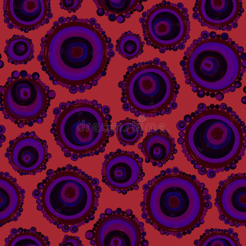 Geometric Seamless Pattern,texture with Perfectly Contacting Nested ...