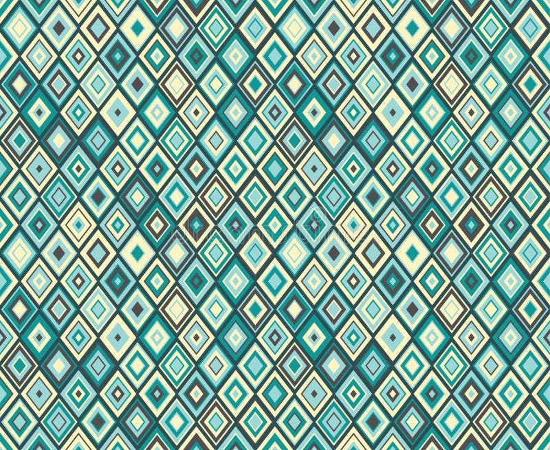 Blue Diamond. Geometric Seamless Pattern, Texture for Textile Print ...