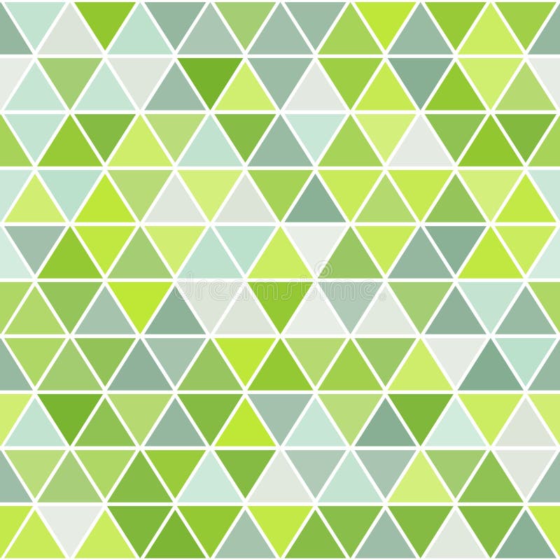 Geometric Seamless Pattern with Triangles Stock Vector - Illustration ...