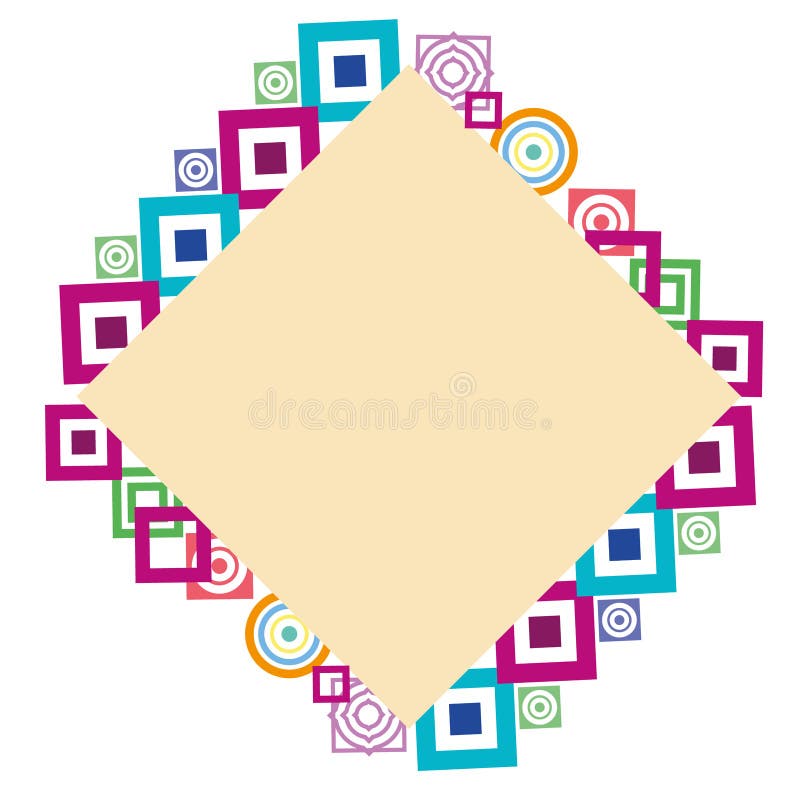 Geometric Seamless Pattern with a Variety of Multicolored Shapes Banner ...