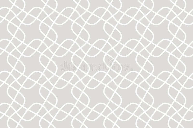 Geometric Seamless Pattern. Vector Background with Abstract Line ...