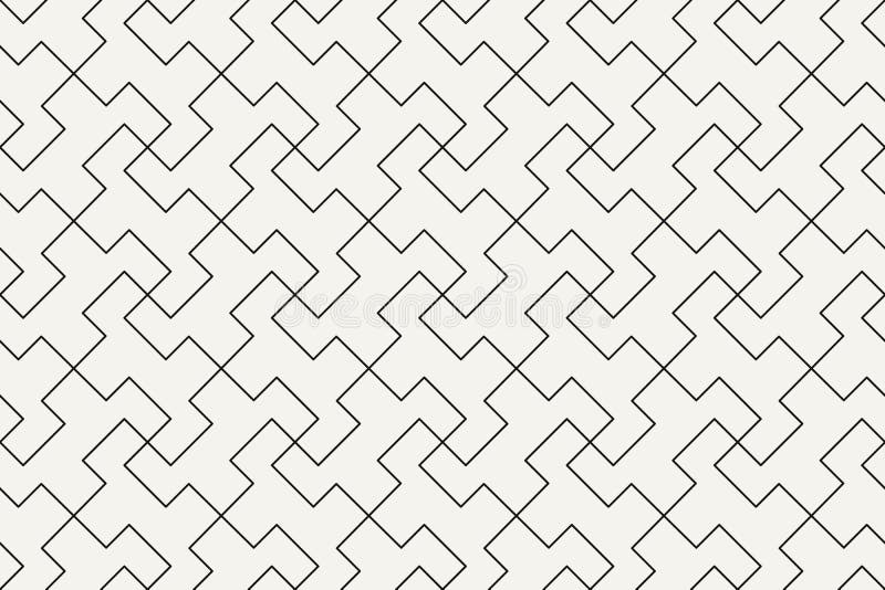 Pattern Background Monochrome Geometric Wallpaper Stock Illustrations ...