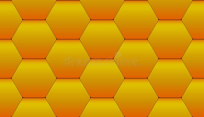 Seamless Tiles from Hexagons Stock Vector - Illustration of light ...