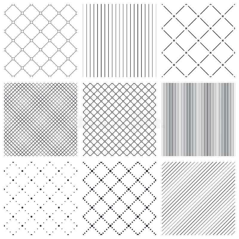 Simple Lined Metallic Background. Stock Illustration - Illustration of ...