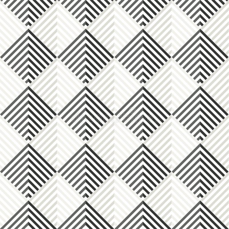 Geometric Seamless Repeat Shape Pattern Stock Vector - Illustration of ...