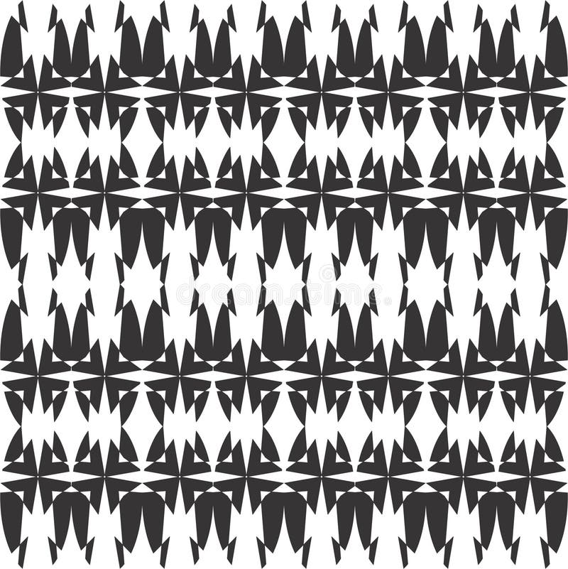 Geometric Seamless Repeated Element Stock Vector - Illustration of ...