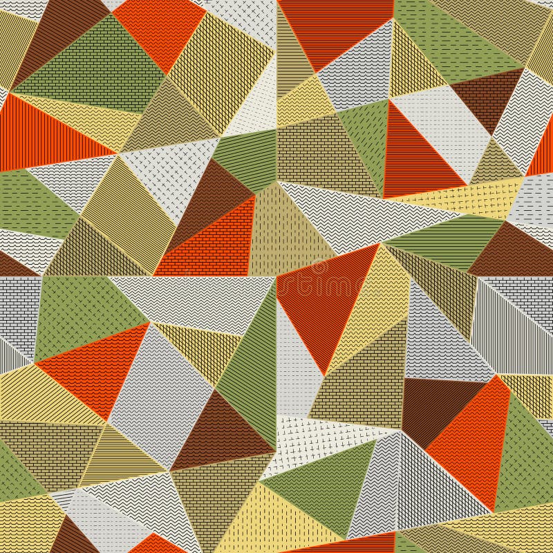 Geometric seamless texture stock vector. Illustration of curve - 70439741