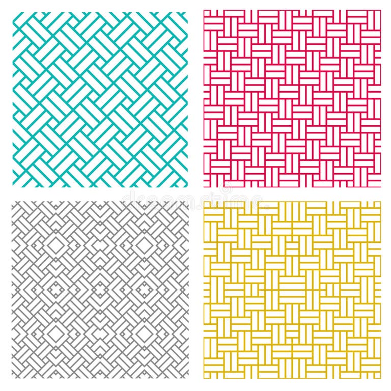 Seamless Weave Pattern Stock Illustrations – 132,720 Seamless Weave ...