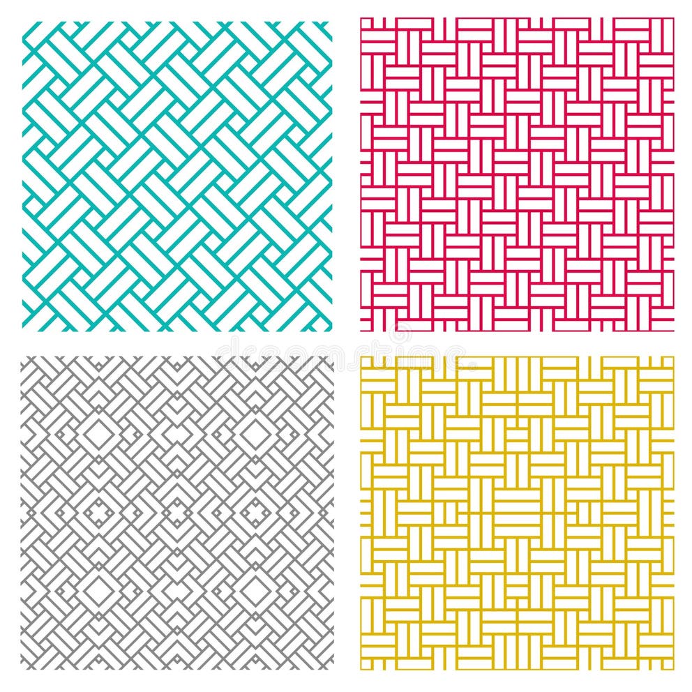 Seamless Weave Pattern Stock Illustrations – 102,614 Seamless Weave ...