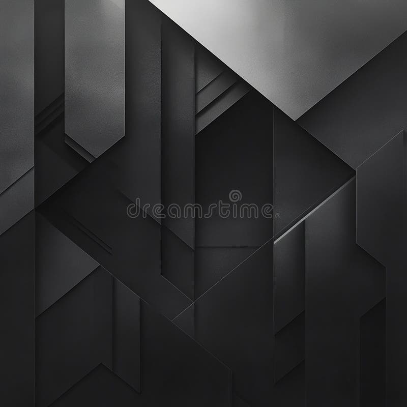 Geometric Shadows: an Abstract Pattern of Overlapping Shapes and Depth ...