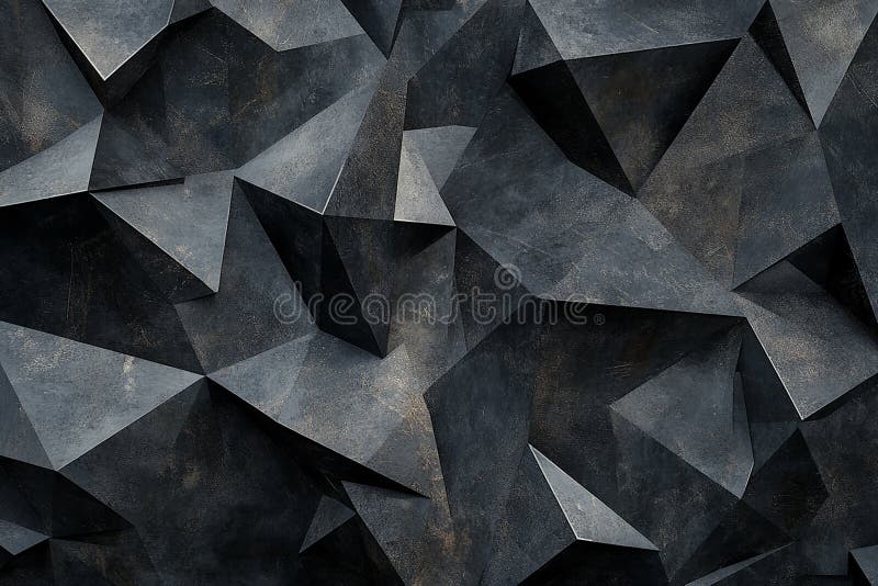 Geometric Shadows: an Abstract Pattern of Overlapping Shapes and Depth ...