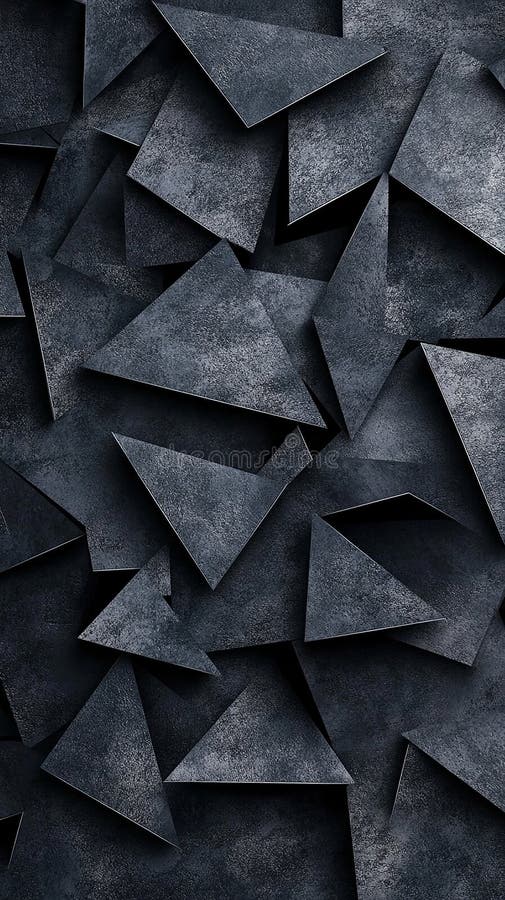 Geometric Shadows: an Abstract Pattern of Overlapping Shapes and Depth ...