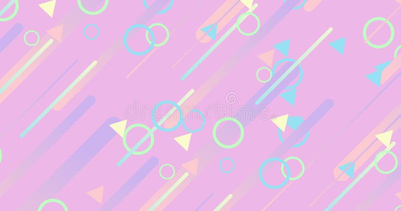 Geometric Shape Abstract Loop Animation. Infinity Motion Graphic Shapes ...