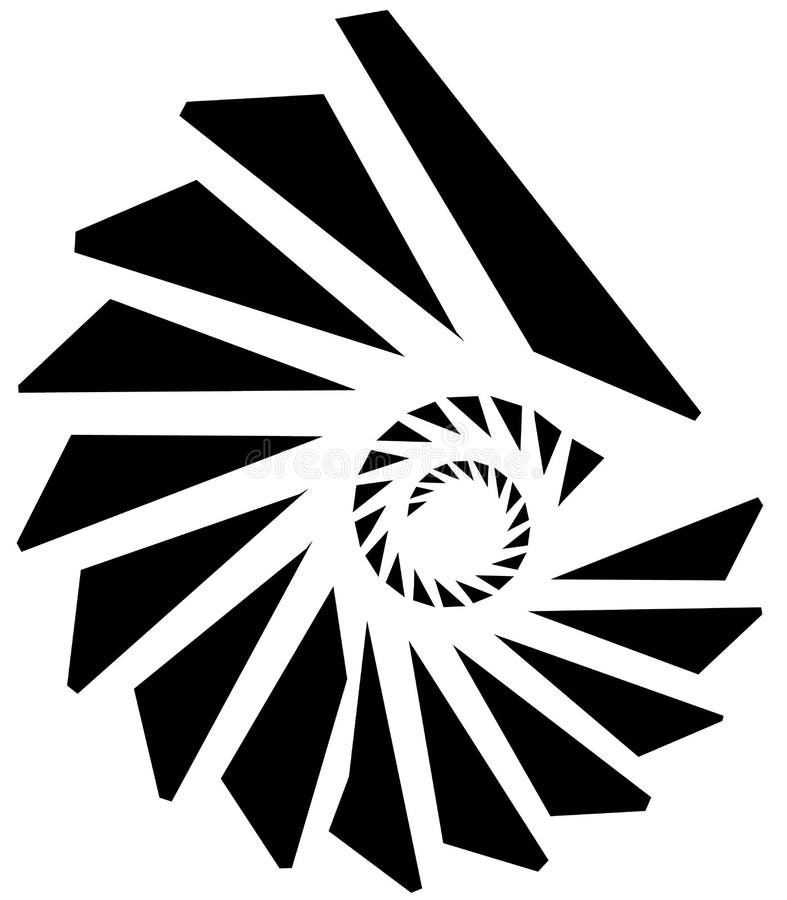 Geometric Shape with Oblate, Squeeze, Flattened Effect. Distorted ...